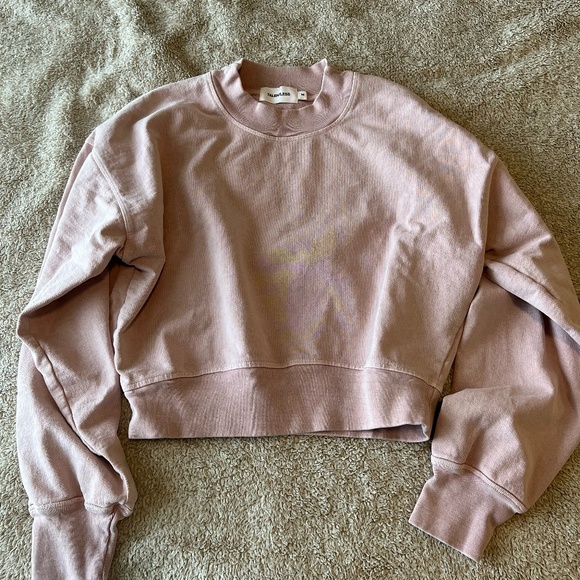 TALENTLESS | Tops | Nwot Talentless Cropped Crew Neck Sweatshirt | Poshmark